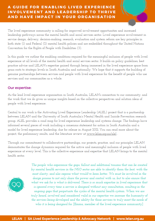 thrive and have impact | LELAN